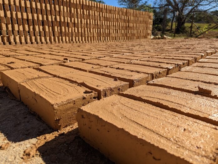 Mexican Adobe Bricks - Vallarta Mirror